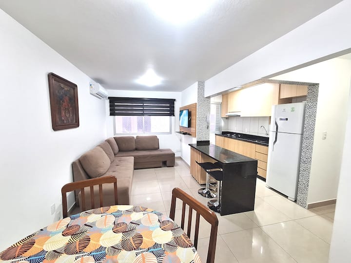 Ap 1 Quarto, 50 M Mar, Wifi, Ar, Garagem Ref 703c - Balneário Camboriú