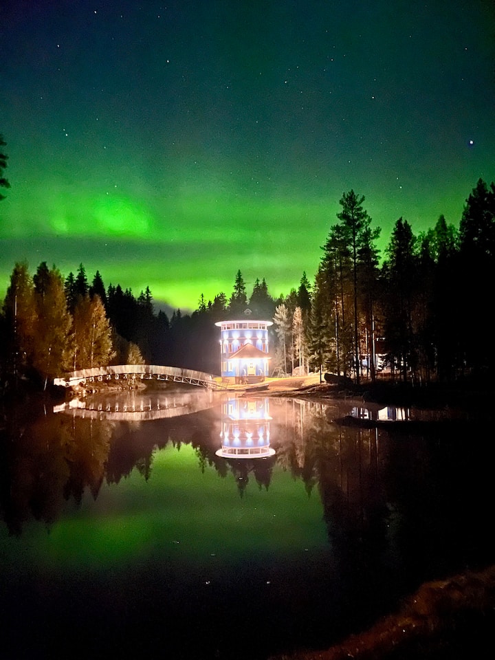 Villa Muu, Rounded Villa +Own Beach,free Wifi - Juva