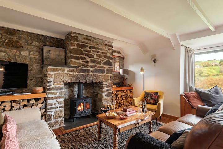 Riverside Barn On Private Wildlife Estate - Bodmin