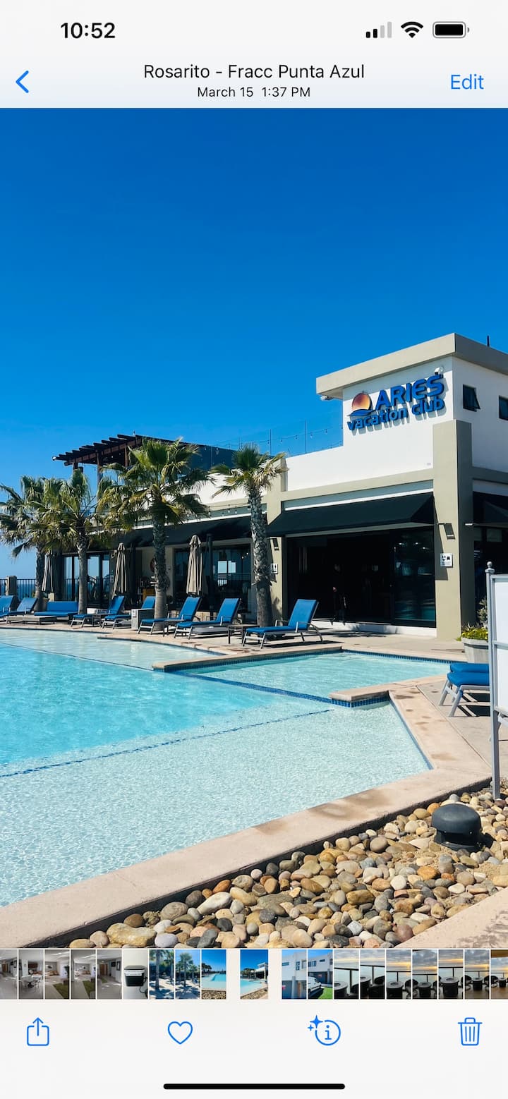 Rosarito 1 Bedroom Loft Pool Ac Punta Azul - Rosarito