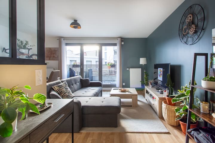 ⭐️ Chambre Cosy Dans Logement Neuf Proche Rer B ⭐️ - Saint-Denis