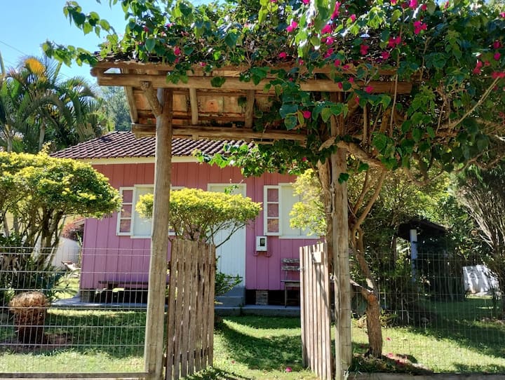 Cabana Entre O Rio E As Montanhas - Águas Mornas