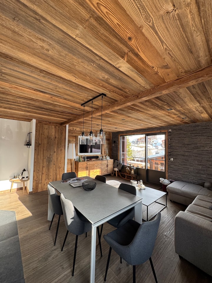 Appartement Type Chalet Avec Vue Sur Les Pistes - Le Grand-Bornand