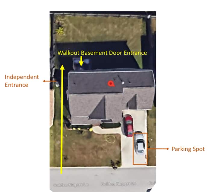 1 Br + Living: Walkout Basement  (No Kitchen) - Melton Hill Lake, TN