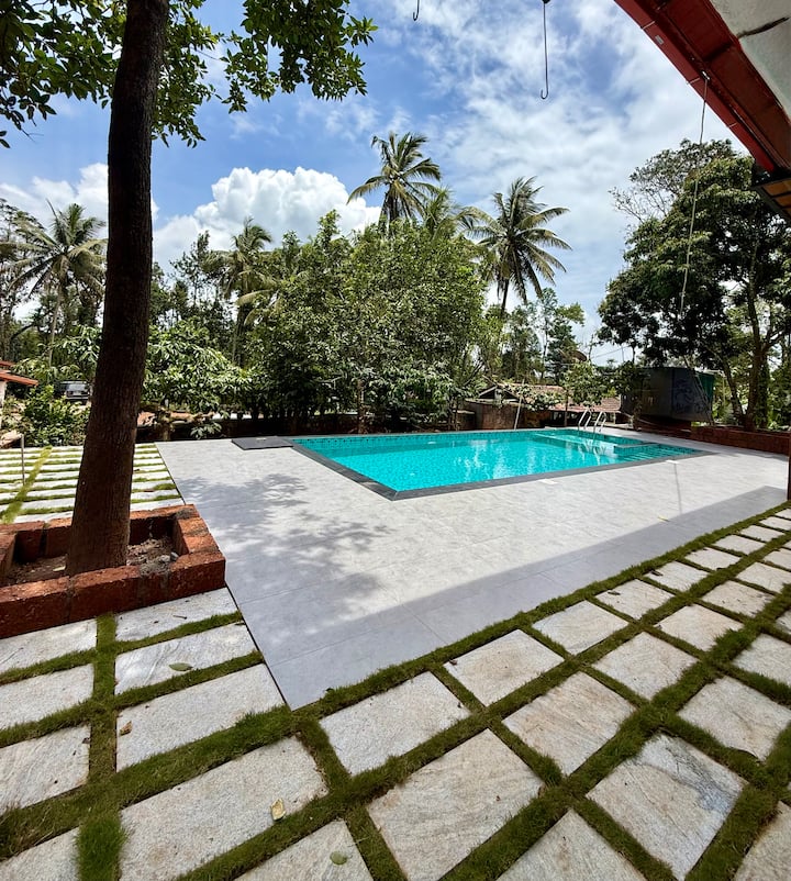 5 Bedroom Pool Villa - Deep Woodz Estate Coorg - コダグ