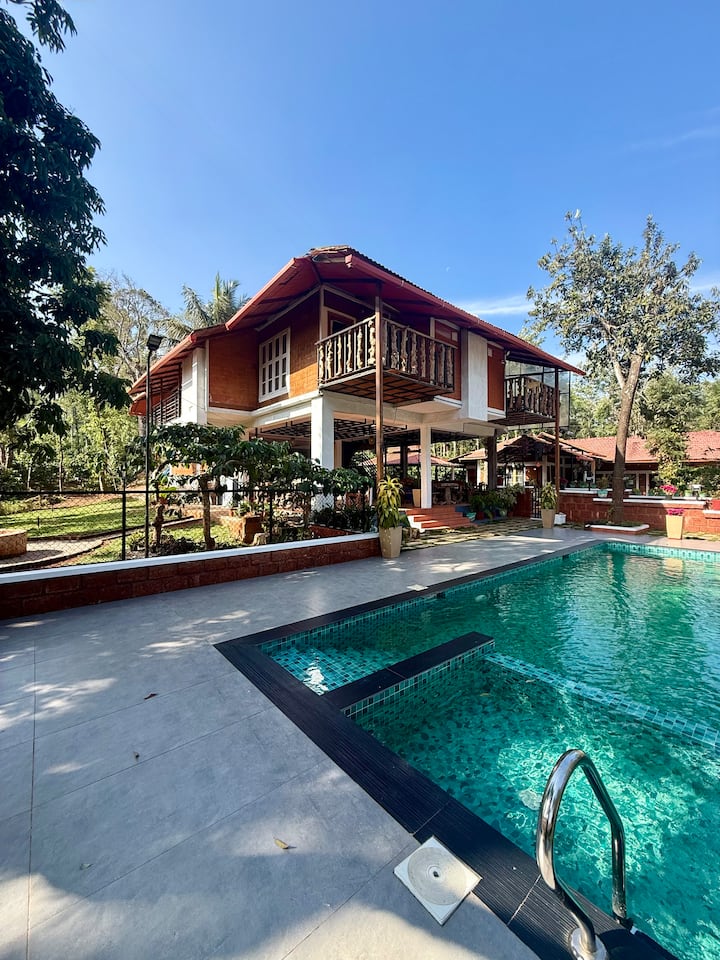 5 Bedroom Pool Villa - Deep Woodz Estate Coorg - Kodagu