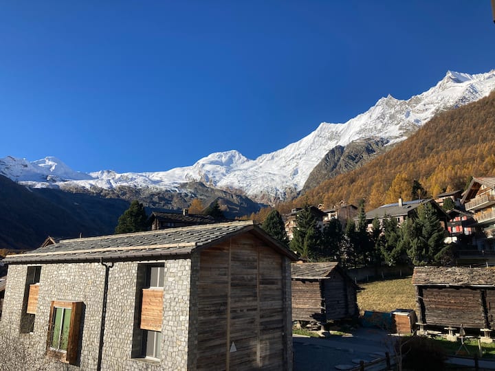Saas Fee Apartment, Stunning Views. - Saas-Almagell