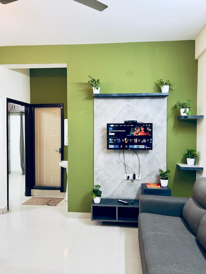 Peaceful 1bhk Apartment| Kitchen+wifi| Bangalore - Bangalore