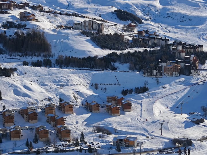 Les Menuires 3 Vallées 4/5p Ski Aux Pieds - Saint-Martin-de-Belleville