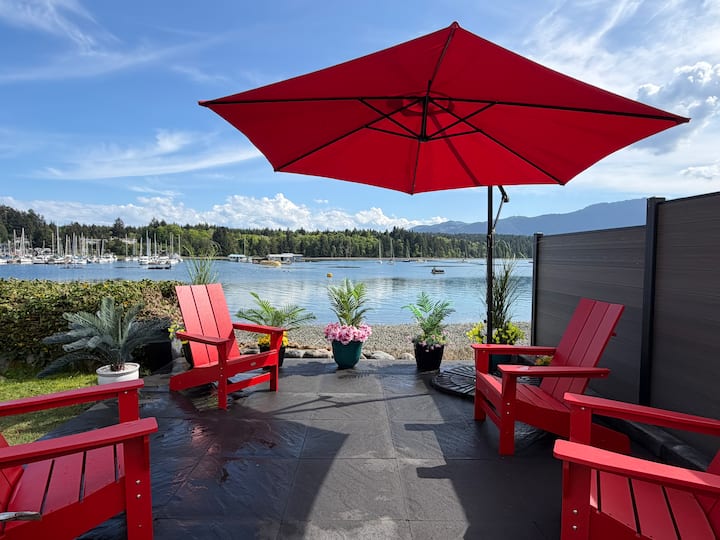 'The Beach House’ 
At Deep Bay - Hornby Island