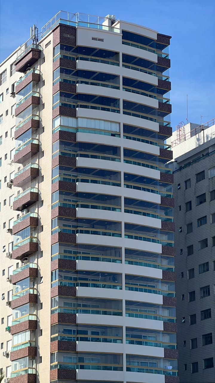 Apartamento De Frente Pra Praia - Aviação - Pg - Praia Grande