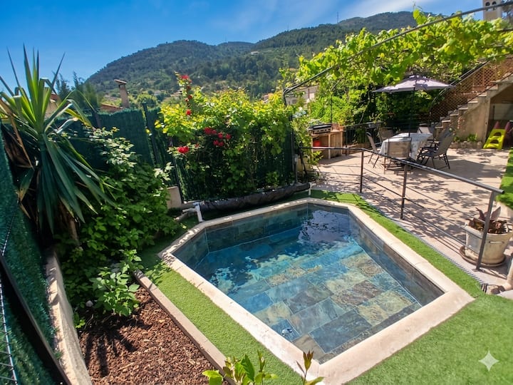 Piscine Privée • Bas De Villa Proche Nice - Èze