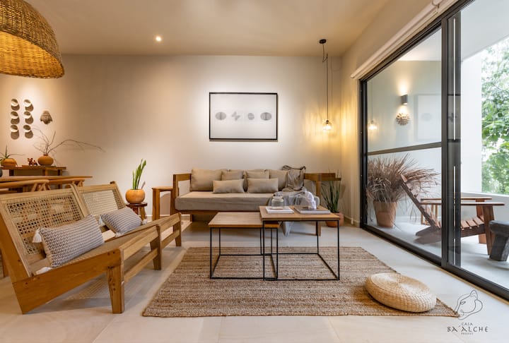 Amplio Departamento Familiar - Casa Tiburón - Playa del Carmen