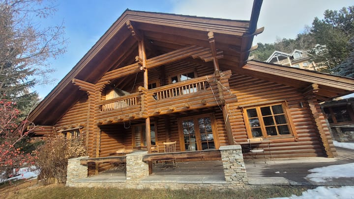 Véritable Chalet De Montagne, Vue Exceptionnelle - Serre Chevalier