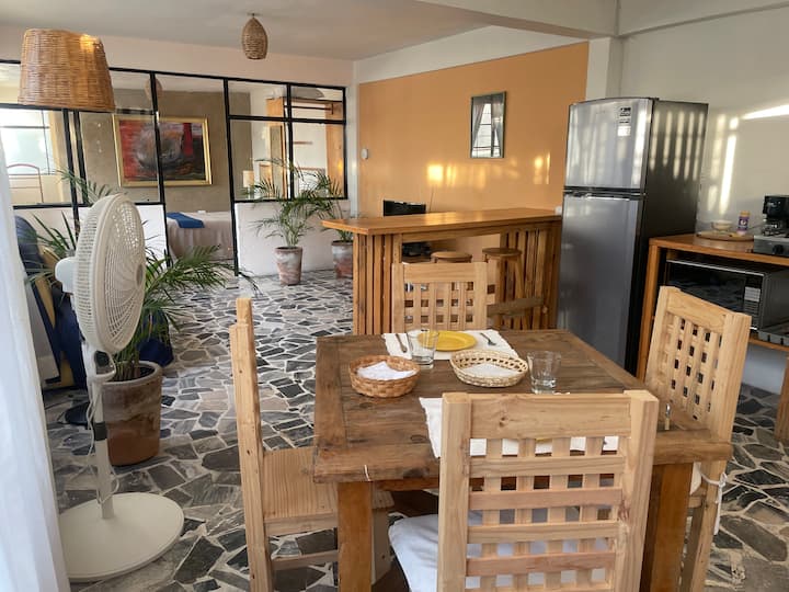 Mini Depa Muy Bien Ubicado, Luminoso Y Tranquilo - Puebla