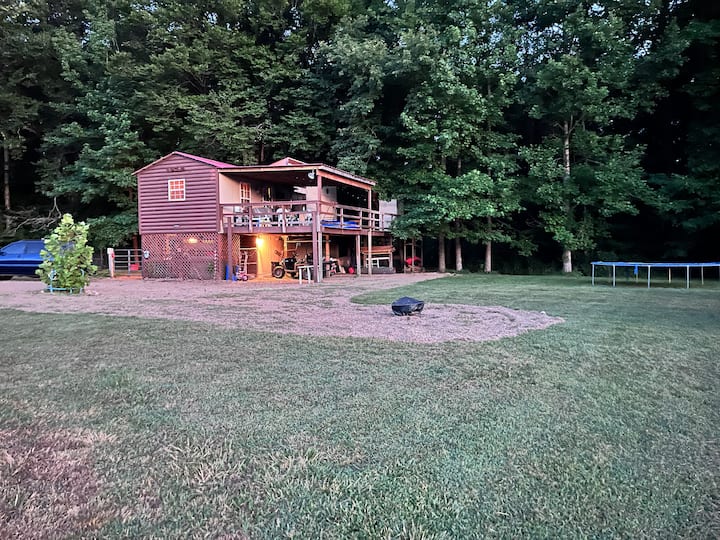 The Cabin At Jethro’s Landing - Mousetail Landing State Park, Linden