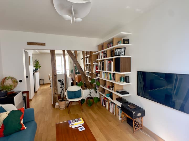 Appartement Duplex Canal St Martin/buttes Chaumont - Paris
