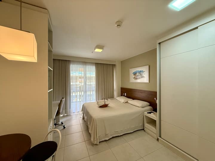 Lindo Flat Mobiliado No Setor Hoteleiro Norte - Brasília