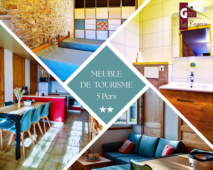 Gite "Hirondelle" La Rogerie - 5 Personnes - Clairvaux-les-Lacs