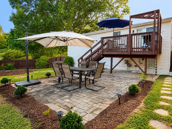 Fire Pit  Bbq  Pets Ok  Trailside Retreat - Ballantyne - Charlotte