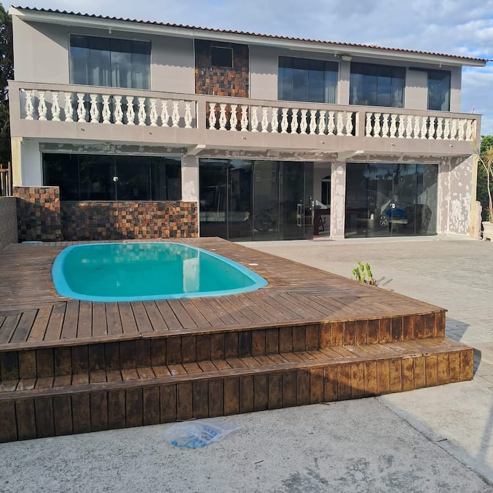 Praia Baln. Carmery Sobrado Compiscina 100m Do Mar - Paranaguá