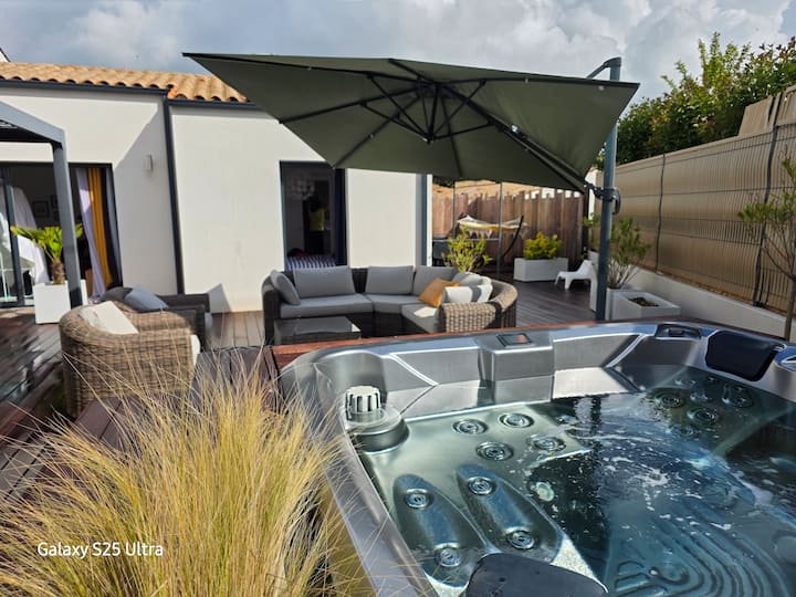Côte Ouest Maison Familiale Avec Spa Proche Plage - Royan