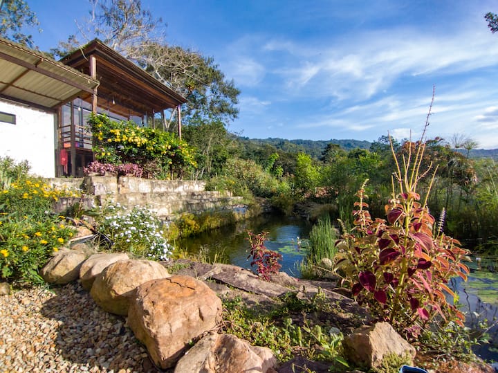 Casa El Ocobo, Proyecto Ecodependiente - Fusagasugá