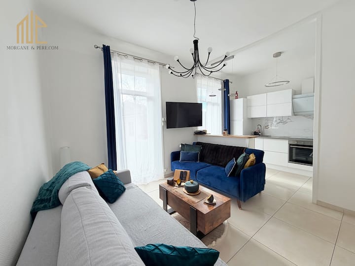 Le Malaisie – Cosy Rénové, Balcon, Patio, Barbecue - Marignane