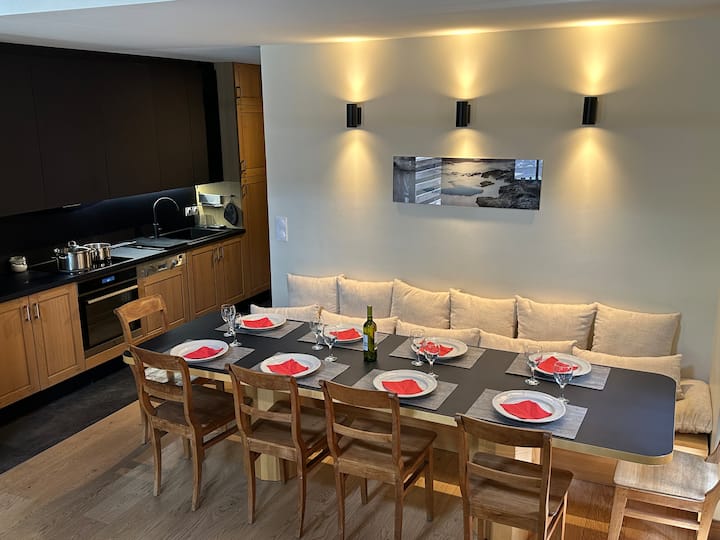 Superbe Appt-chalet Terrasse Standing Rénové - Tignes