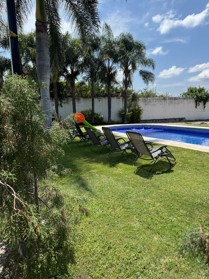 Jardín Para Acampar, Alberca Y Fogata - Cuautla