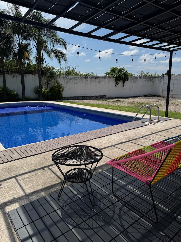 Jardín Para Acampar, Alberca Y Fogata - Cuautla