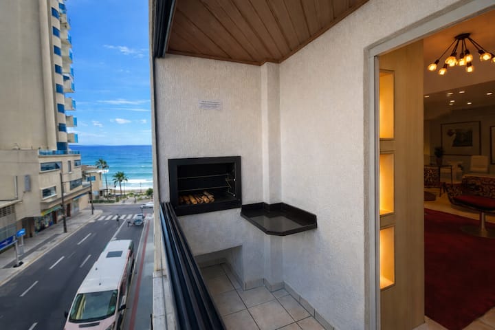 Vista Mar • 3 Quartos • Espaçoso • Churrasqueira - Itapema