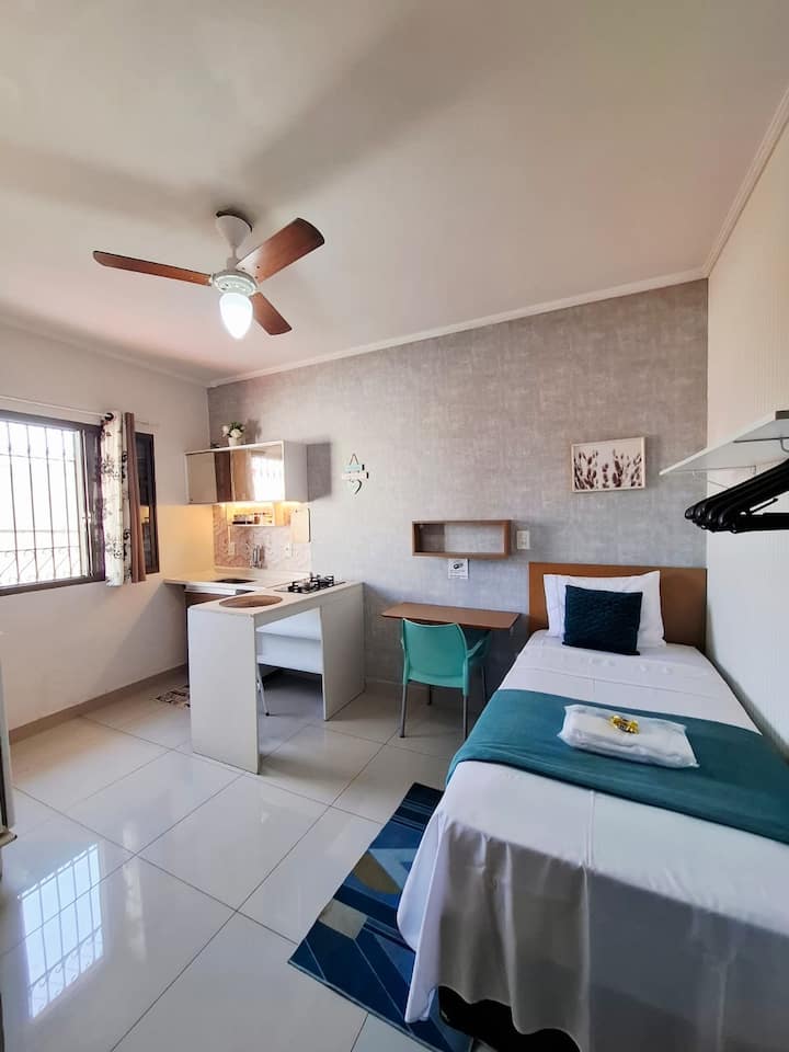 Studio Charmoso Para Mulheres Prox Centro Campinas - 坎皮納斯