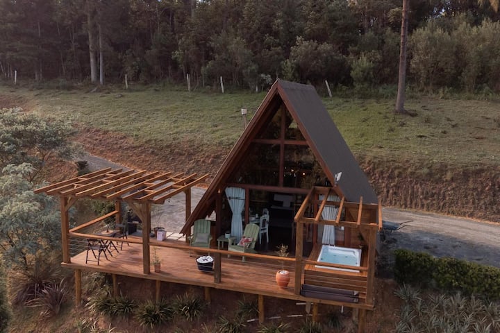 Chalé Das Azaléias (Sitio Vale Do Lago) - São Bento do Sul