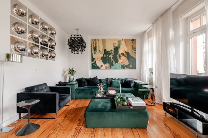 Stylish Xxl Flat • 3 Br / 2 Bath / Balcony & Desk - Frankfurt