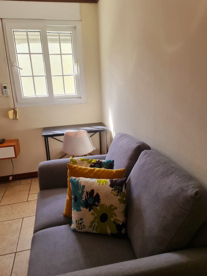 Mini Apt Equipped+wifi+ac+bed Queen, @Sansalvador - San Salvador
