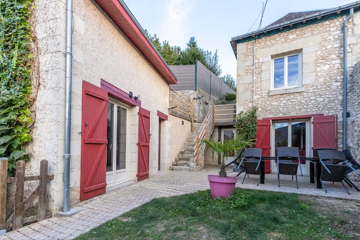 Maison Semi-troglodyte  Amboise  10 Pers - Amboise