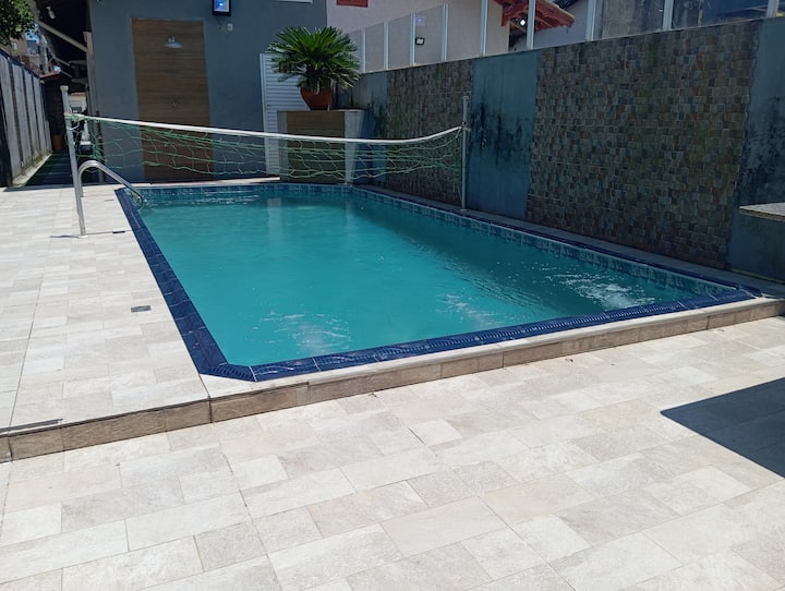 Casa Piscina 300m  Praia  Natal Ano Novo Disponíve - Praia Grande