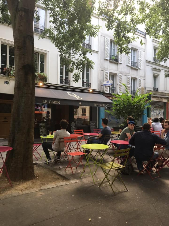 Montmartre, Calm, Beautiful Studio, Monthly Rental - Paris