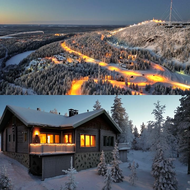 Ruka Panorama ❄ Huippu Näkymä & Sijainti ❄ ⛷ - Kuusamo