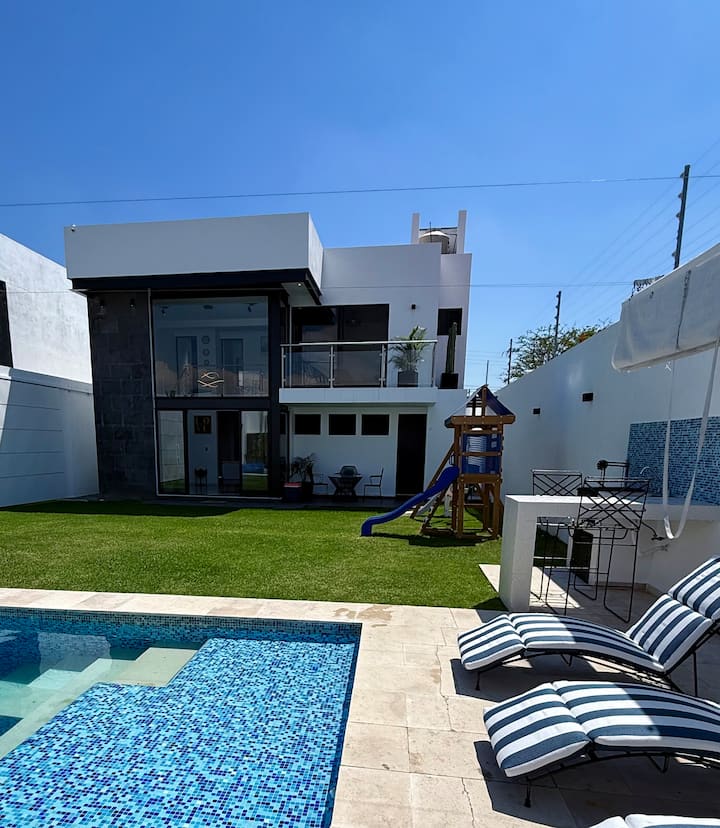 Alberca Climatizada + Rooftop Jacuzzi | Minimalist - Oaxtepec