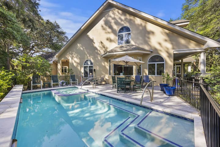 3 Nite Min! 6bd W/ Pvt. Pool, Outdoor Living Space - Kiawah Island, SC