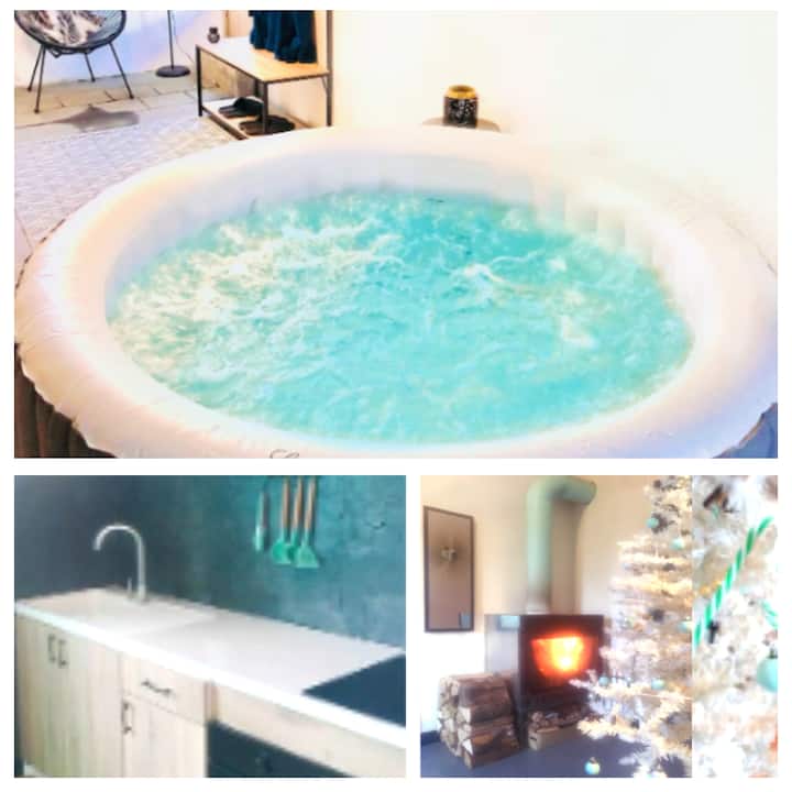 Au Chant Du Ruisseau: Logement Avec Jacuzzi [1] - Chalmazel