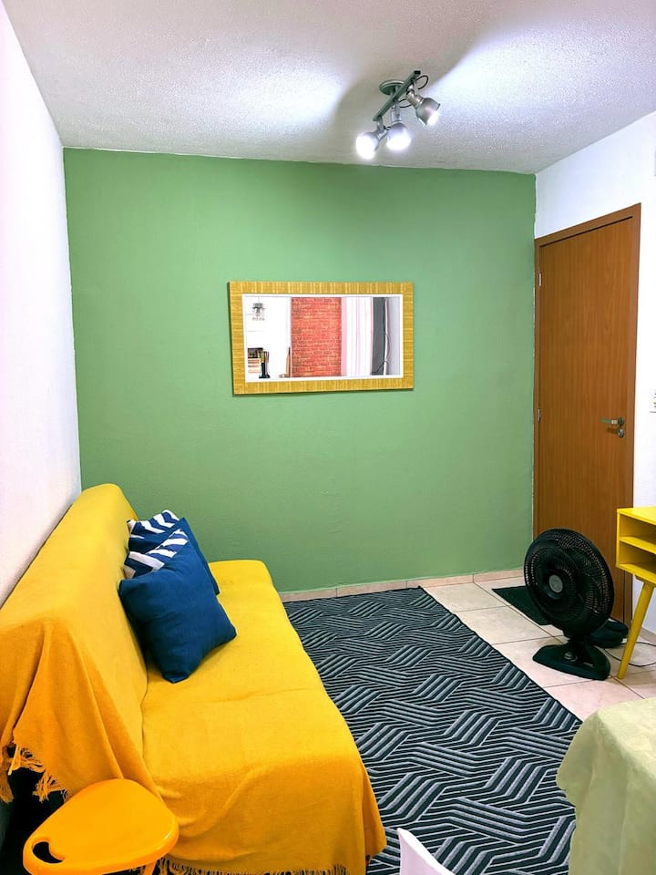 Apto Completo Mobiliado No Jardim Imperial - Cuiabá