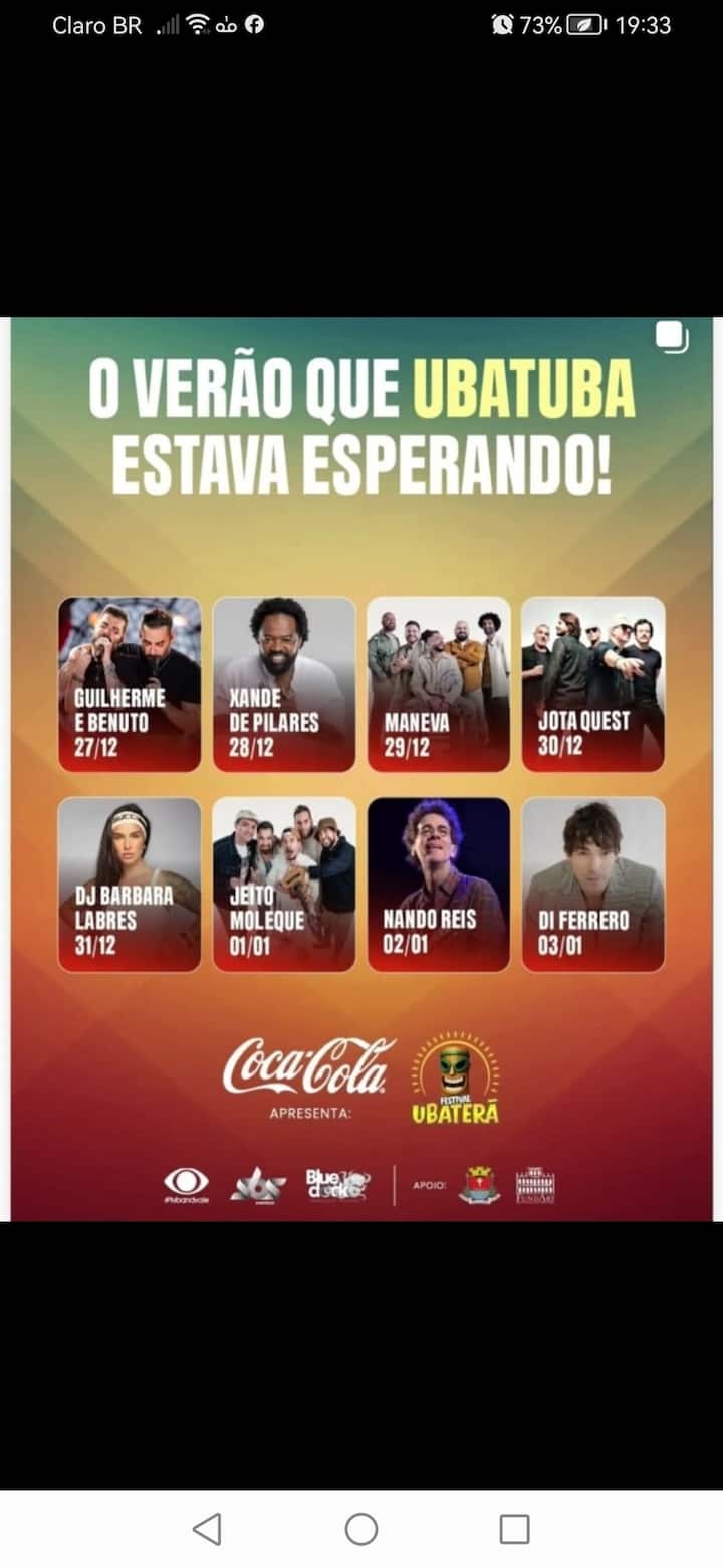 Casa De Praia 800m Da Areia Do Mar - Ubatuba