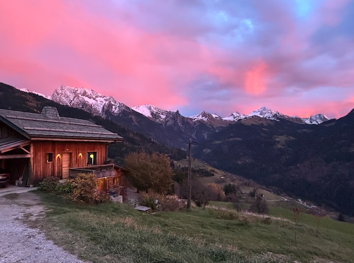 Chalet à Manigod - éTage Privatif Avec Vue Aravis - Manigod