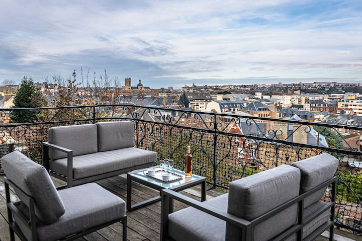 La Terrasse De Dieppe 4* : Vue Exceptionnelle - Dieppe