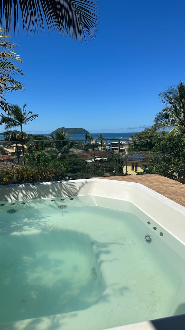 Vista Para O Mar - Praia De Juquei - Cond Fechado - São Sebastião