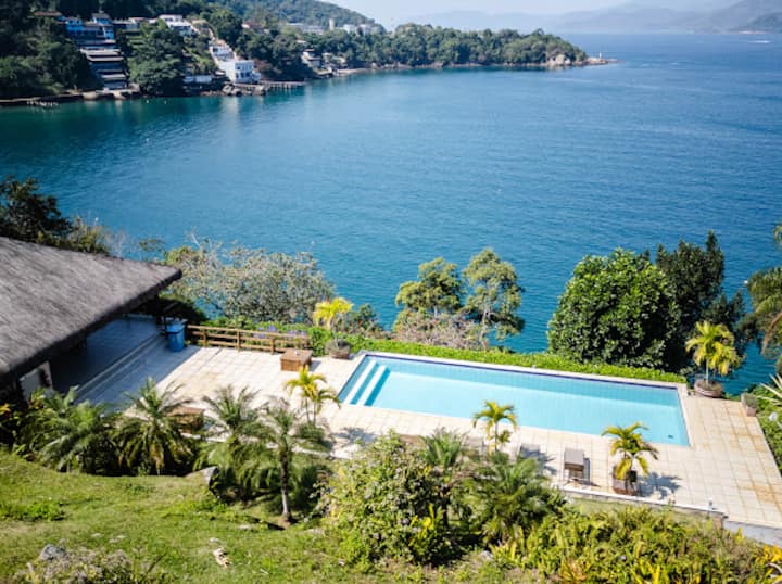 Casa Em Angra Dos Reis Com Vista Pro Mar - Ilha Grande