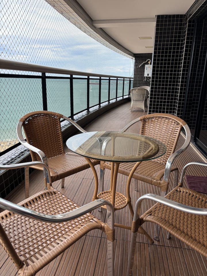 1602p - Belíssimo Apto De Luxo 3 Qtos Frente Mar. - Fortaleza